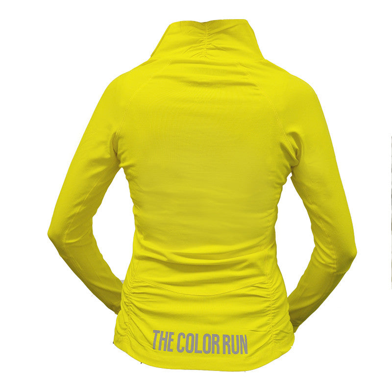 Yellow Half Zip Pullover – The Color Run Store